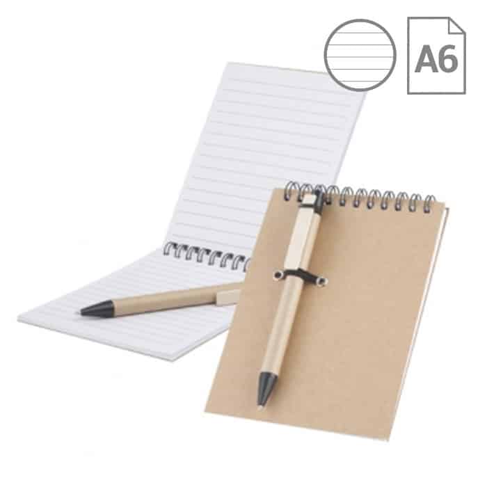 Bloc notes A6 Chico col tuo logo - Gadget Personalizzati